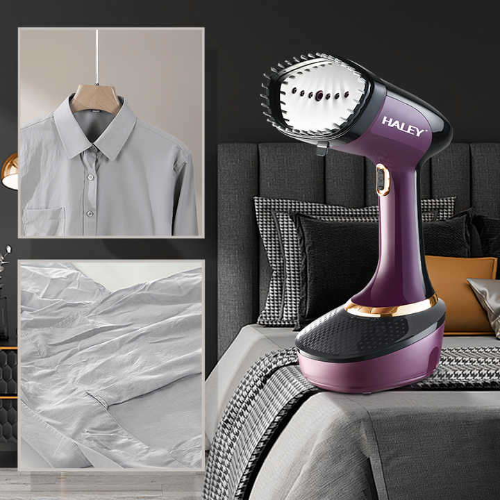 HALEY Wrinkle Removal Garment Steamer - Fast & Efficient