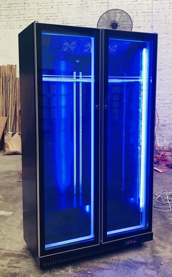 Commercial Grocery Convenience Store Refrigerator Supermarket Upright ...
