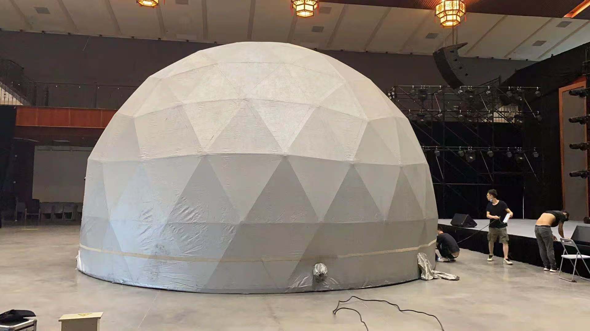 Seeball 15m Diameter Dome Tent - Ideal for Projection Mapping