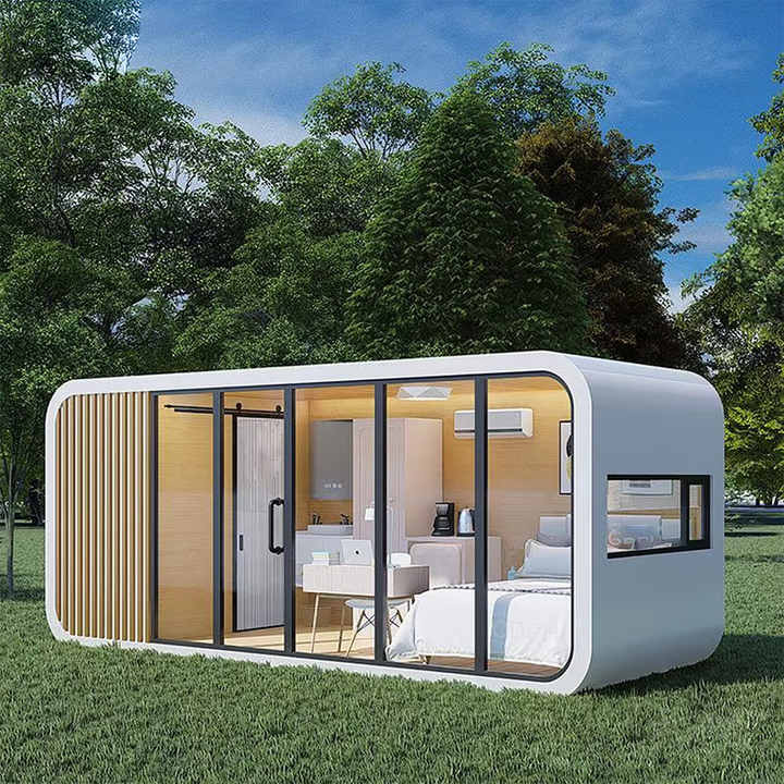 High Quality Movable Prefabricated Buildings House Smart Aesthetically ...