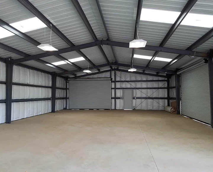 Steel Structure Warehouse Design - Prefab Metal Barn Building