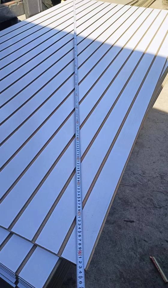 Slotted Board Melamine Mdf Wall Panel Slat Wall Board| Alibaba.com