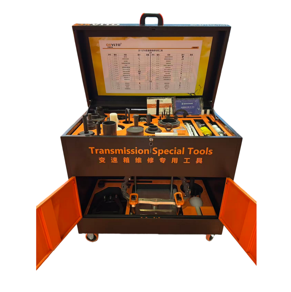 Professional Transmission Repair Tools Cabinet Including Tools for ZF ...
