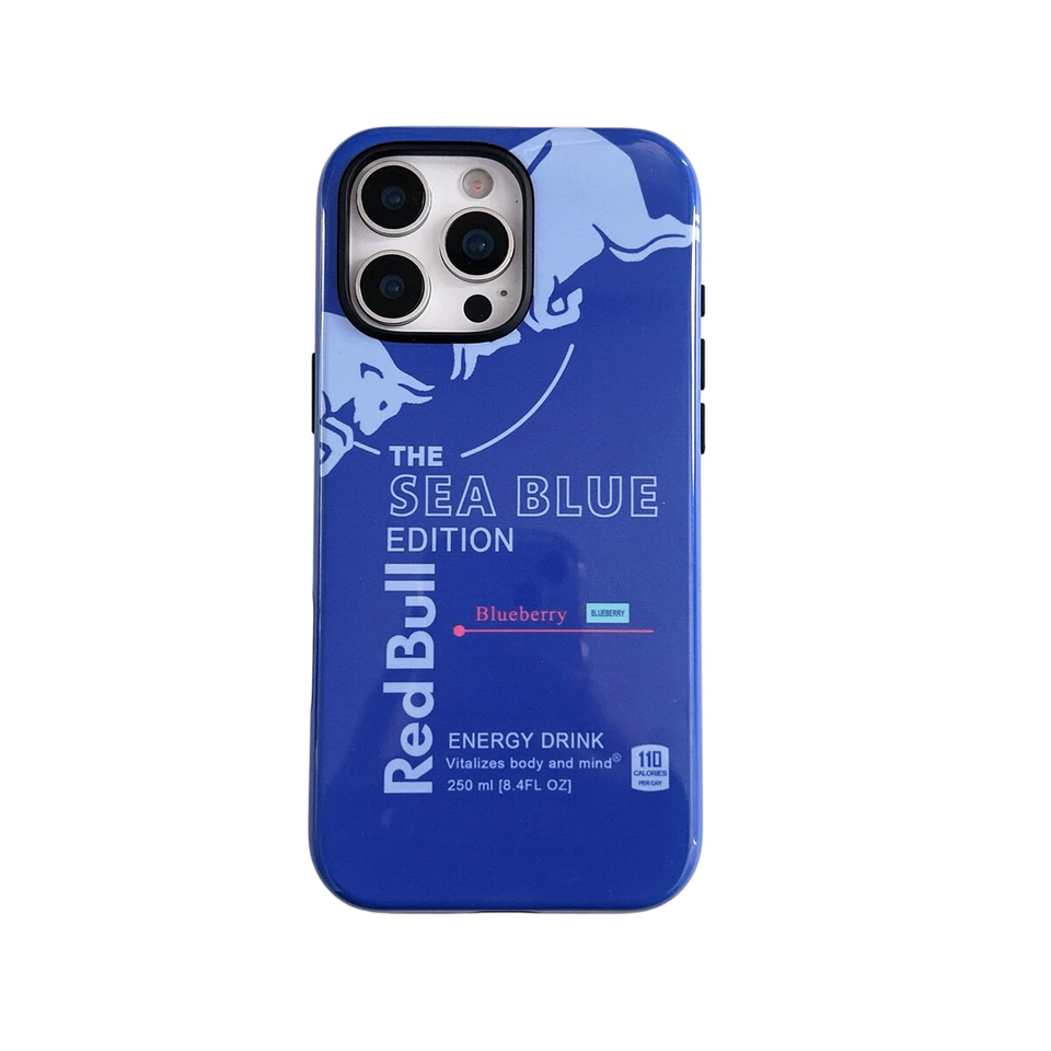 Red Bull Case the Sea Blue Edition Energy Drink Cell Phone Cover