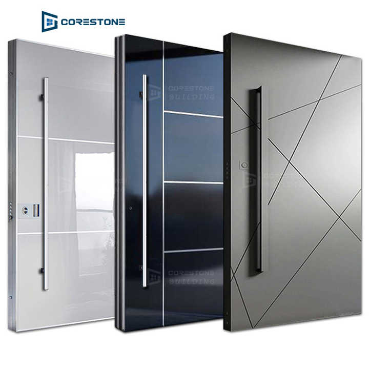 Luxury Stainless Steel Entrance Doors - Secure & Stylish