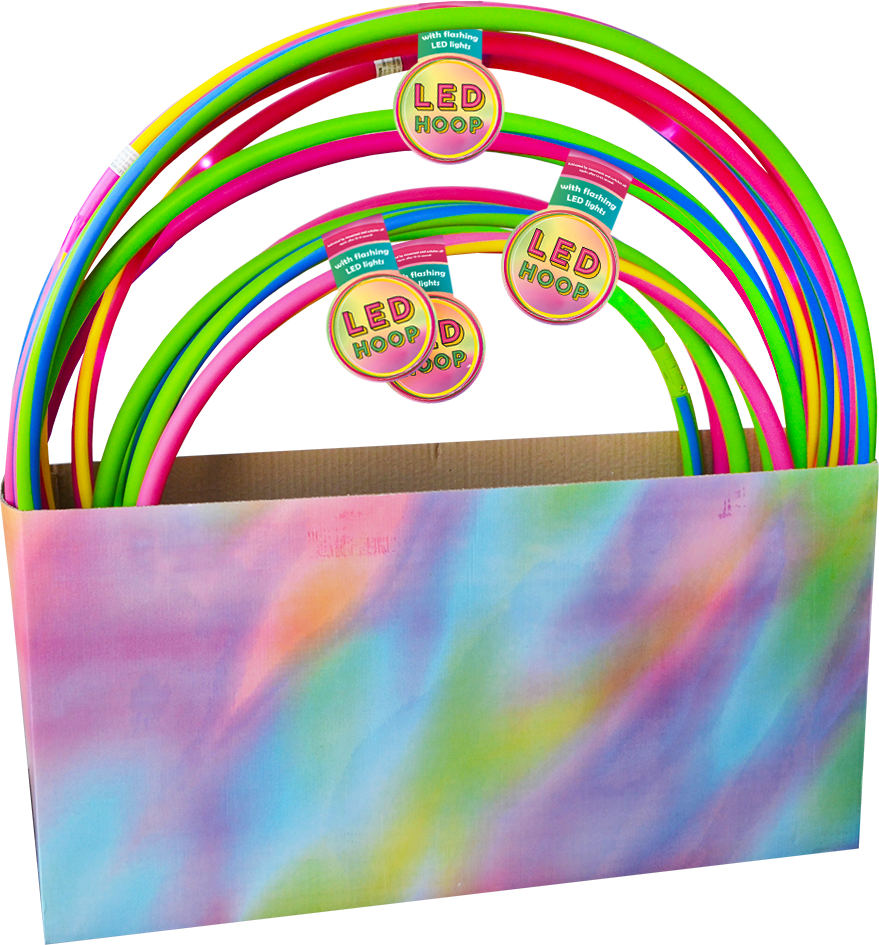 Işıklı LED Hula Hoops - Çocuklar ve Yetişkinler için Eğlence ve Fitness