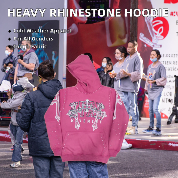 Boxy Fit Men's Heavyweight Polyester Cotton Hoodie Custom Wholesale ...