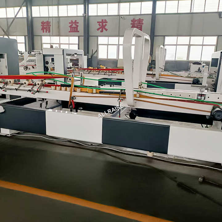 Automatic Cardboard Gluing Machine Carton Folder Gluer Machinery ...