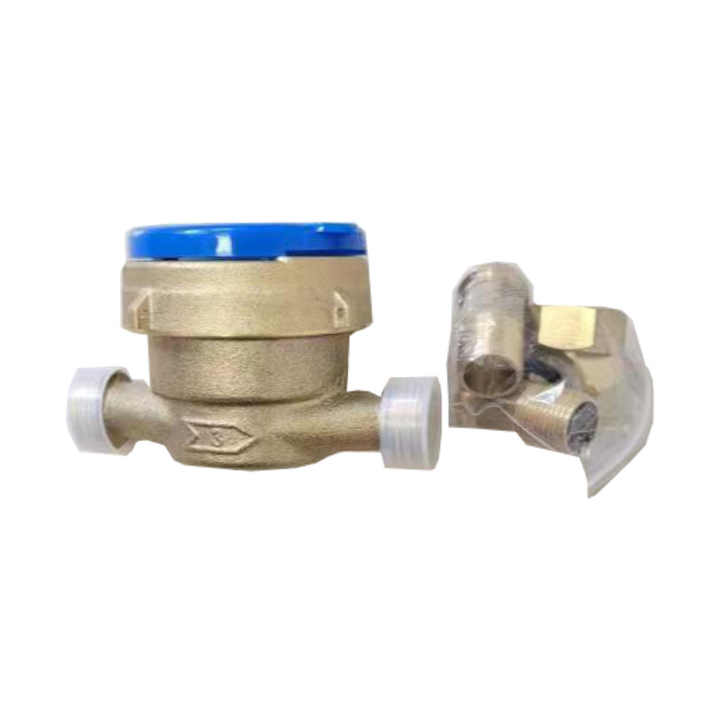 110mm Single Jet Dry Dial with Cover Brass Cold Mechanical Water Meters ...