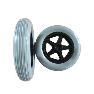 Wholesale 7 inch solid rubber wheels With Low Rolling Resistance ...