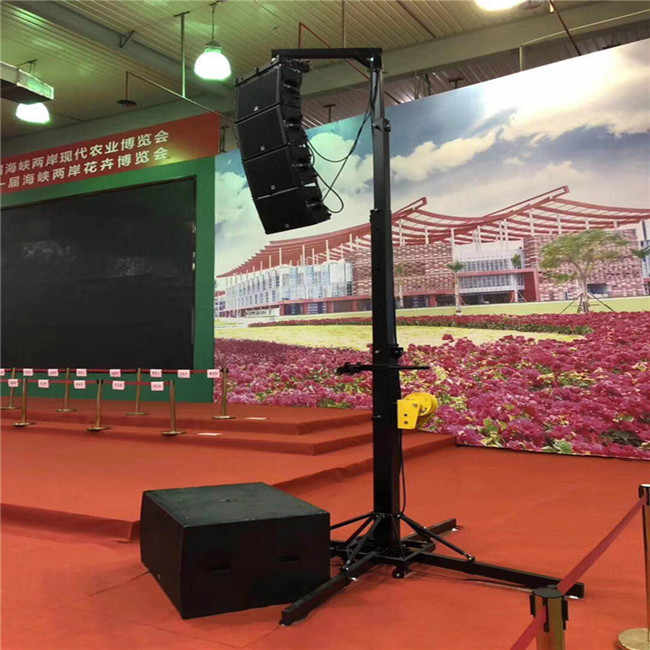 Heavy duty DJ folding line array speaker stand crank up stand for sale ...