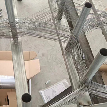 Security Tank Barrier Wire Mesh - Low Visibility Drone Net