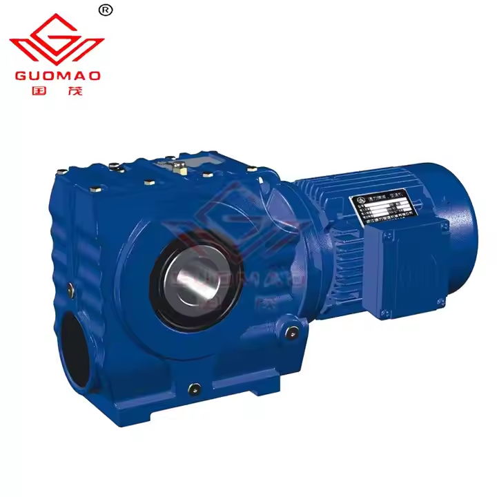 Cast Iron GUOMAO S Series Helical-Worm Gearing Speed Reducers Reduction ...
