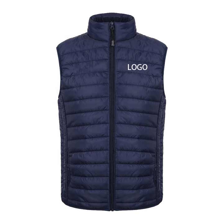 Custom Print Logo Work Wear - Men's Quilted Puffer Jacket