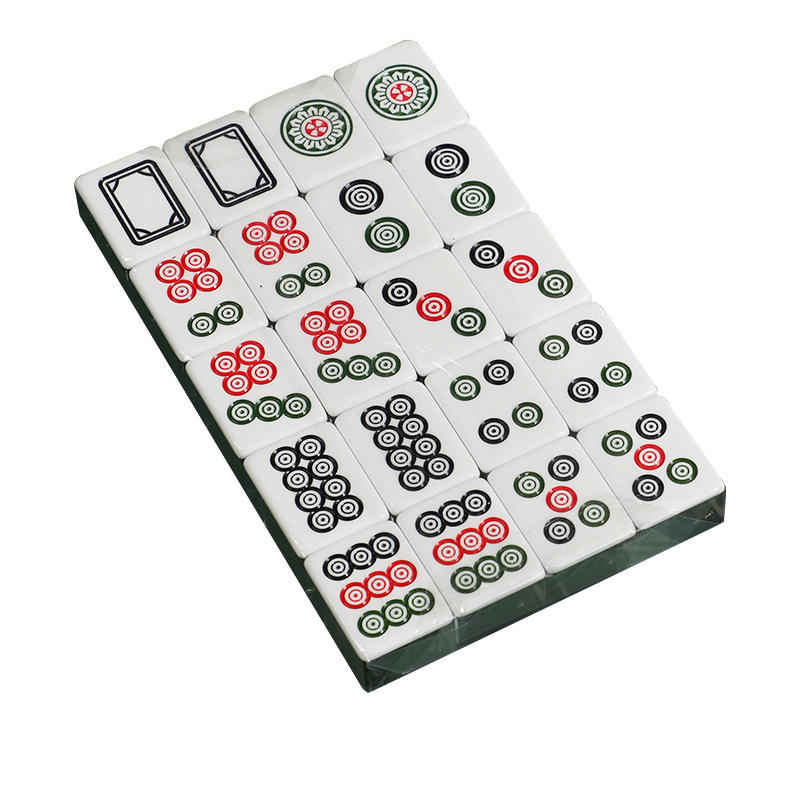 Premium Customization Luxury Anti Cheat Acrylic Crystal Mahjong Set ...