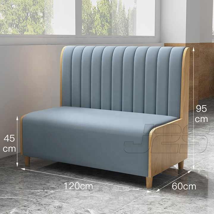 Modern Chesterfield Leather Booths - Luxury Restaurant Set