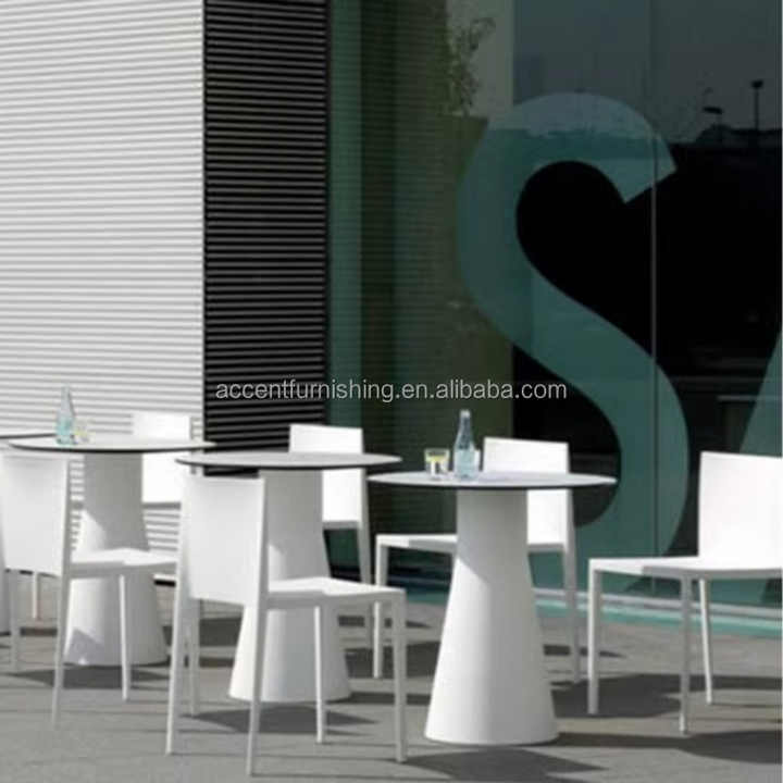 Modern Industrial FRP Dining Table for Hotel Coffee Fast Food Shop ...