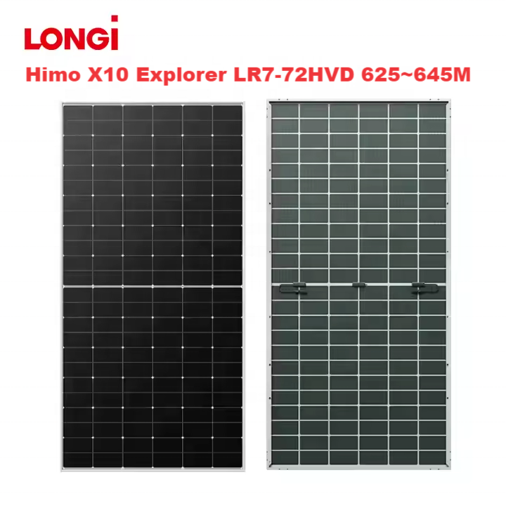 Longi Solar Panel Double Glass Himo X10 Explorer LR7-72HVD 625~645M ...