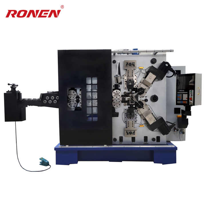 Automatic Cnc Steel Wire Spring Former Bending Machine Zig Zag Torsion ...