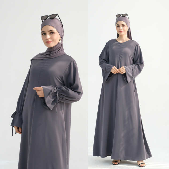 Loriya 2025 Premium Nida Shape Maxi Dress Ruffle Sleeves Women Muslim ...