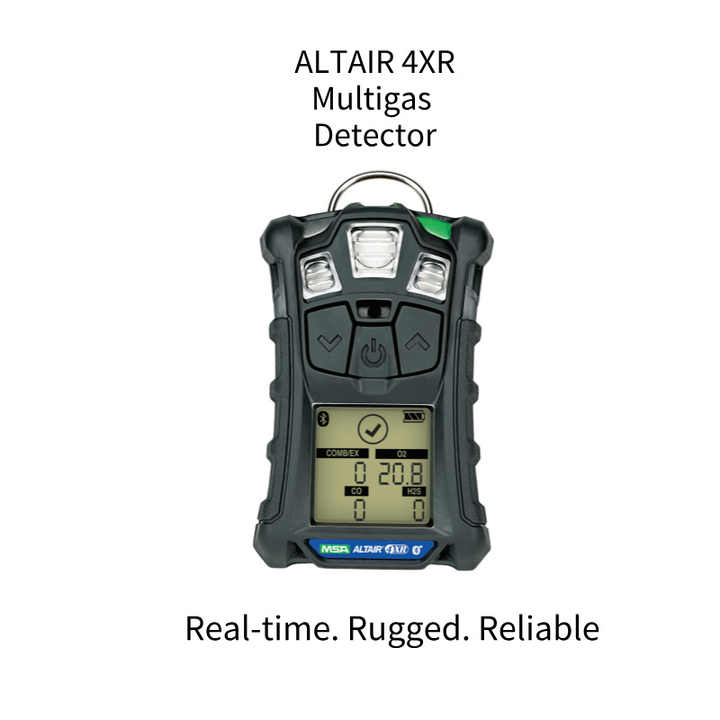 Msa Altair 4XR Gas Analyzer LEL O2 H2S CO Carbon Monoxide Detector 4 ...