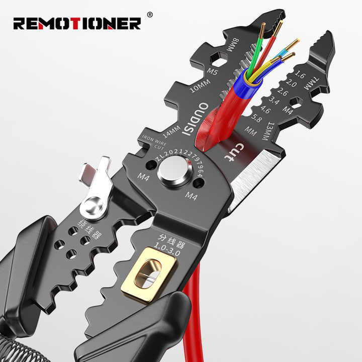 25 in 1 Multifunctional Cutting Stripper Crimping Wire Tool