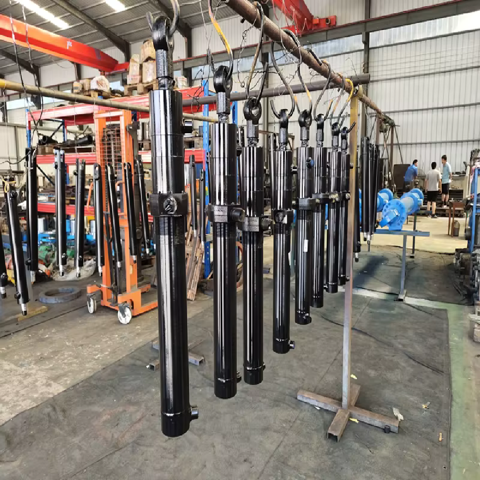 Light/Heavy Dump Truck Hydraulic Cylinder, Multi-section, Quick Lifting ...