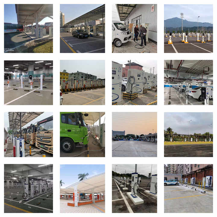 Commercial DC EV Fast Charging Station 40kW 60kW 120kW OCPP Fast Charging Point Charger Station ...