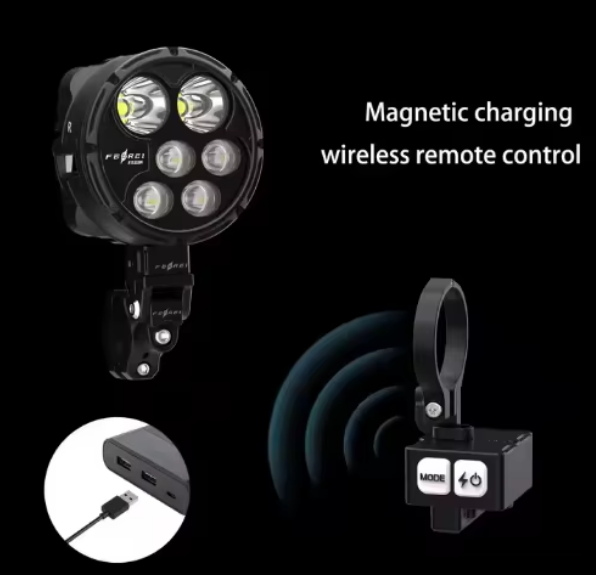 Ferei FA318M LED Front Six-color Spotlight Outdoor Use Waterproof Auto ...
