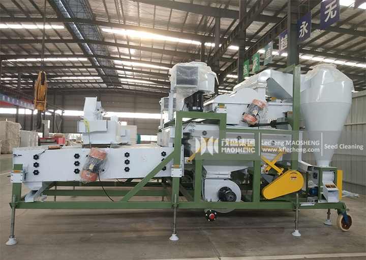 Mobile Combine Seed Cleaner Buckwheat Rye Oat Wheat Seed Cleaning ...