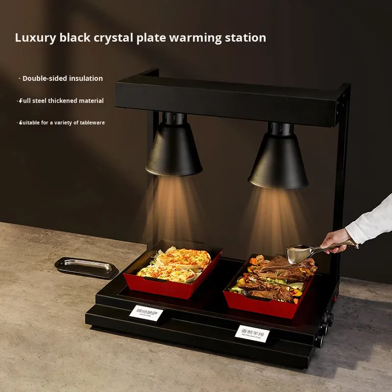 Buffet Restaurant Supplies Buffet Food Warmer Double Head Heating ...