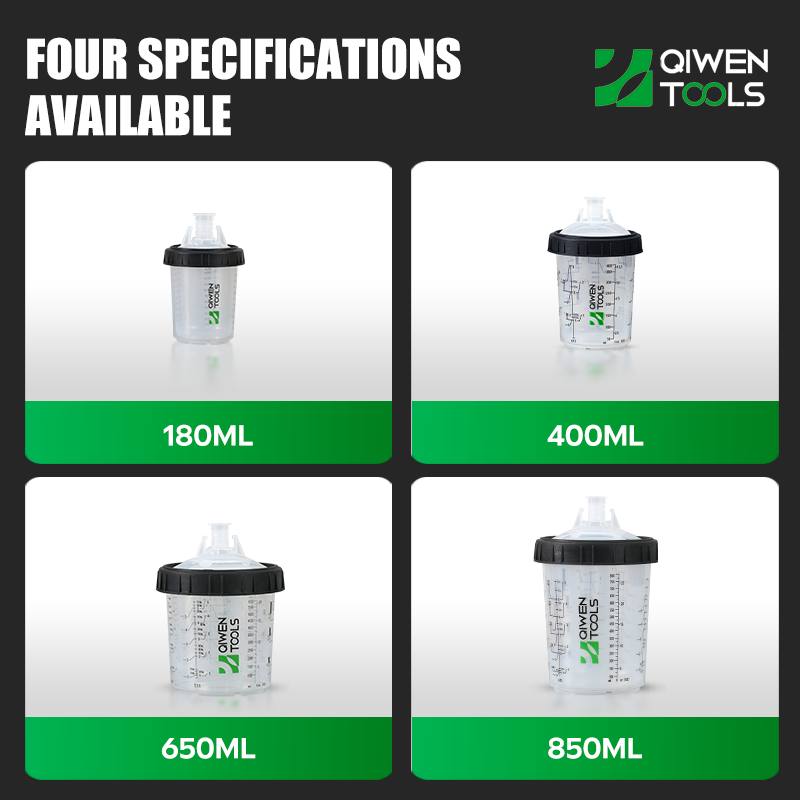 850mL Disposable Spray Painting Cups 20Pcs Set Auto Paint Refinish ...