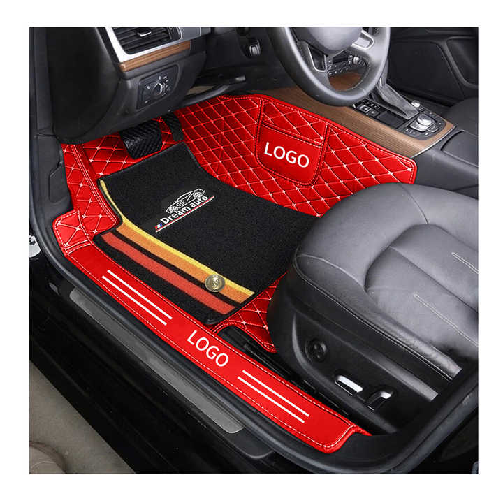 Muchkey Customized Automotive Interior Burr Back Car Foot Mats