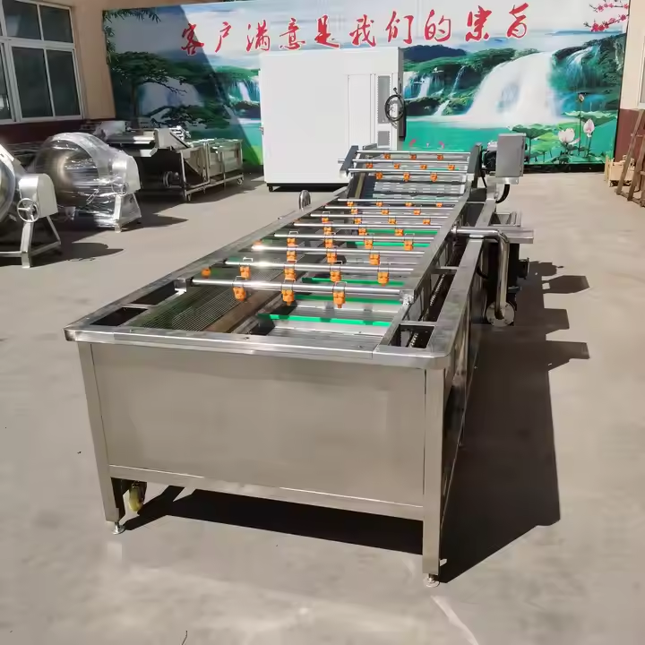 Fully Automatic Vegetable and Fruit Washing Machine With a Large ...