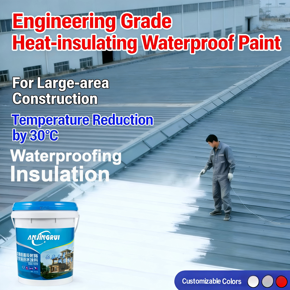 Metal Reflective Roof Waterproof Coating with Thermal Insulation for ...