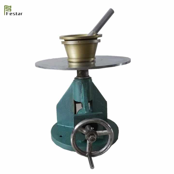 EN/ASTM Standard Cement Mortar Flow Table - Manual Test Apparatus