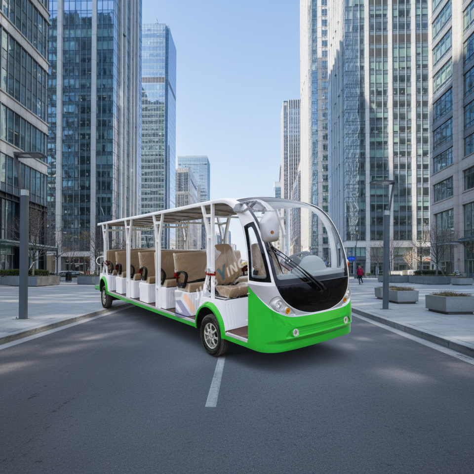Electric Sightseeing Shuttle Bus 23 Seater Hightop Tourist Passenger ...