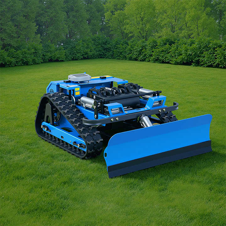remote control Engine Lawnmower fully Automatic commercial Gasoline ...