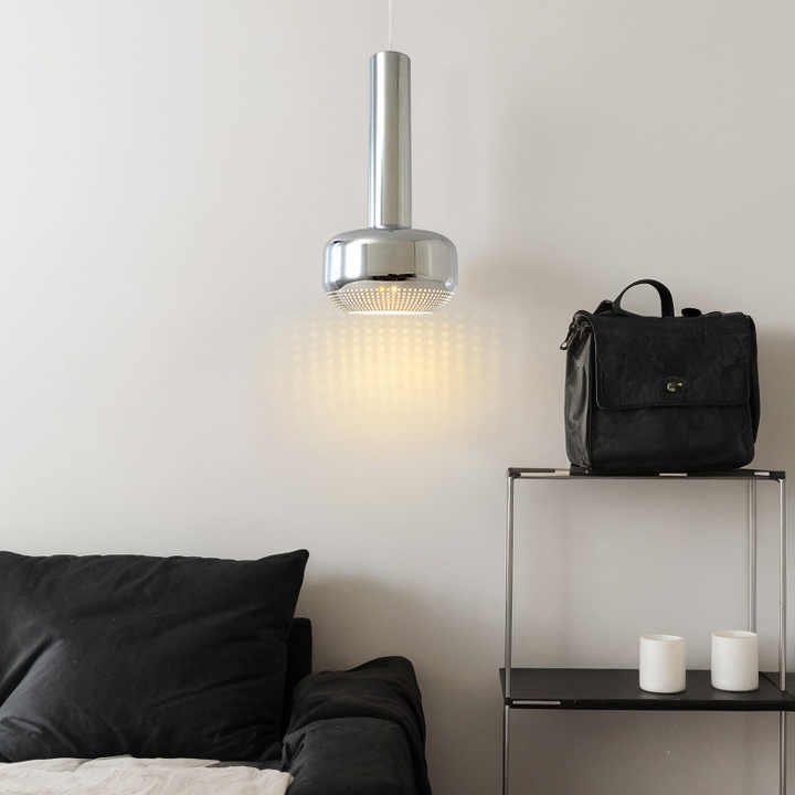 Microphone Pendant Light Simple Design Metal Microphone Shape Ceiling ...