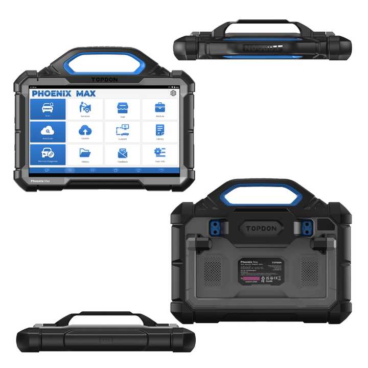 TOPDON Phoenix Max Full System Automotive Diagnostic Scanner Support ...