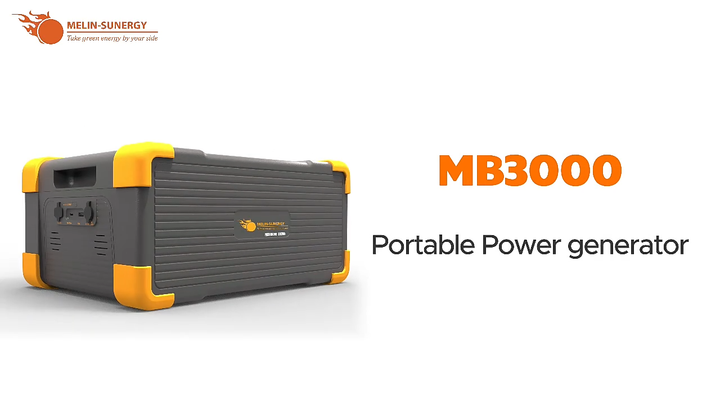 Allpower 3 in 1 Portable 2KW Solar Generator for Camping