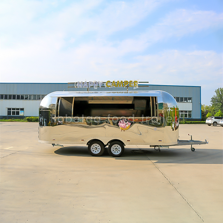 Robetaa Fully Equipped Bubble Tea Coffee Trailer Food Truck Bbq ...