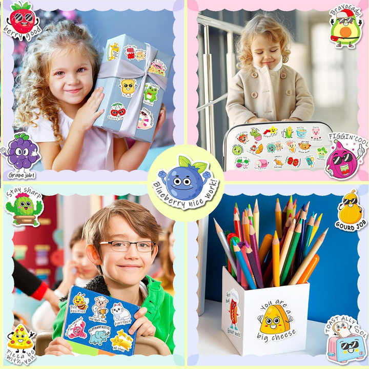 Customized Students/Teachers/School Reward Stickers Waterproof ...
