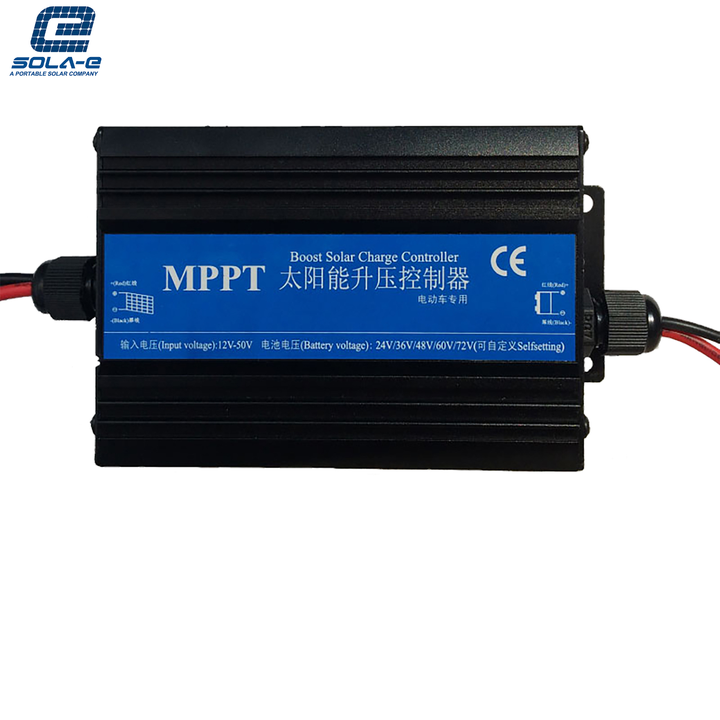 Portable E-Bike Controller with 300W MPPT Charge Efficiency