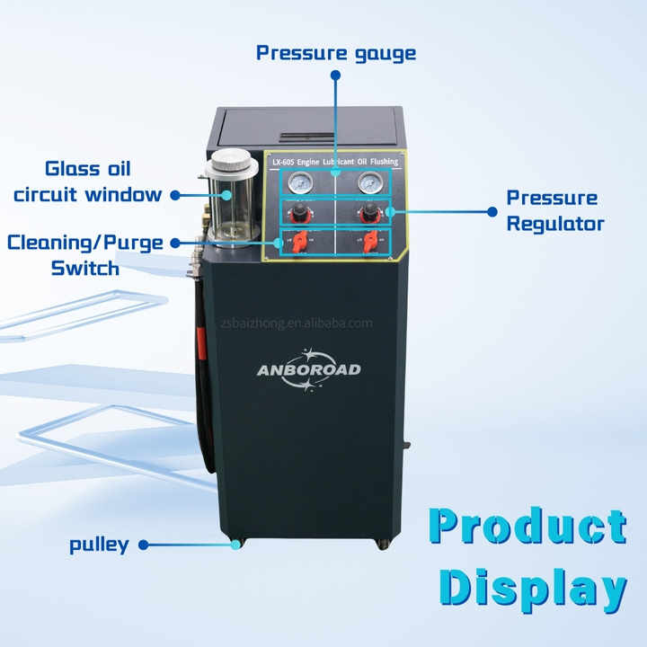 Anboroad Automatic Metal Engine Oil Flusher - Efficient Car Care