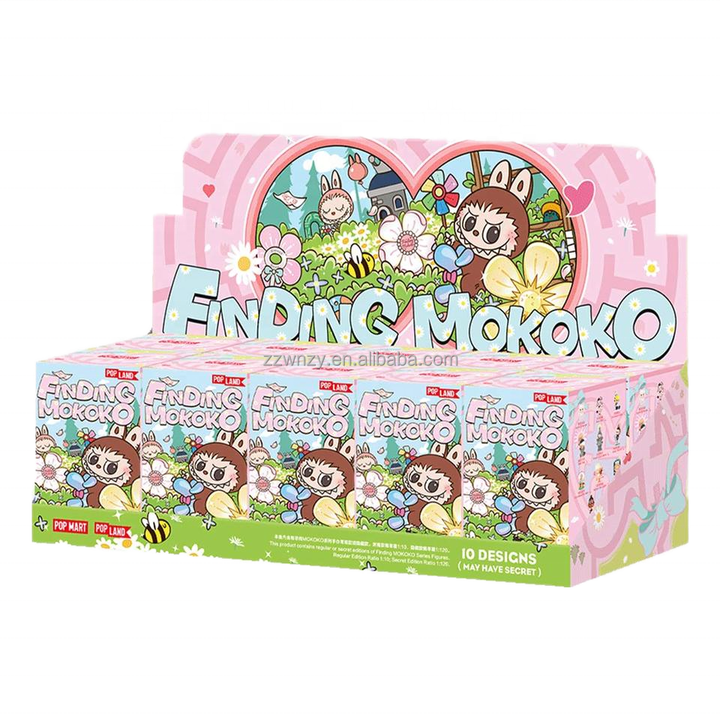 100% Original POPMART Finding MOKOKO Series Figures Hand-made Blind Box ...