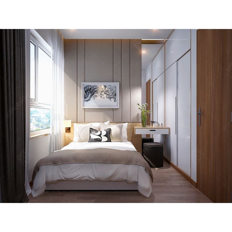 Foshan Modern Custom Made Wooden Wardrobe for Hotel or Apartment Use ...