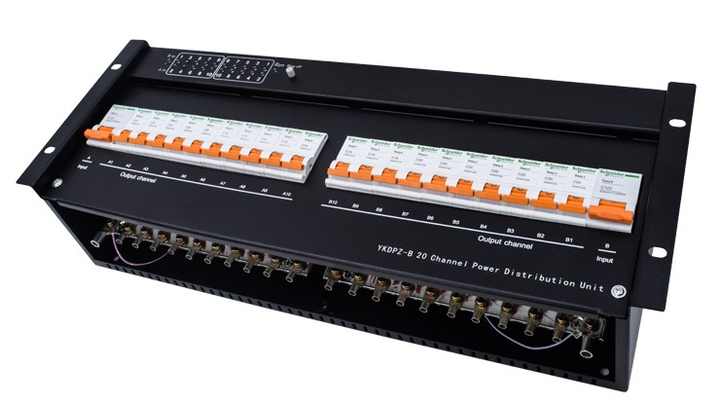 Rack Mount DC Power Distribution - 8 Channel PDU Board