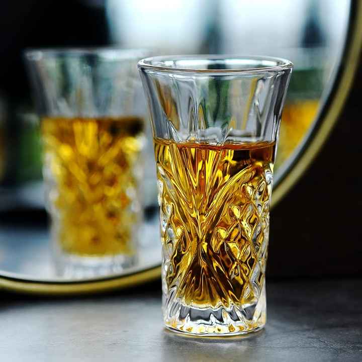 Wholesale Creative Shape Shot Glass Transparent Mini Size Drinking ...