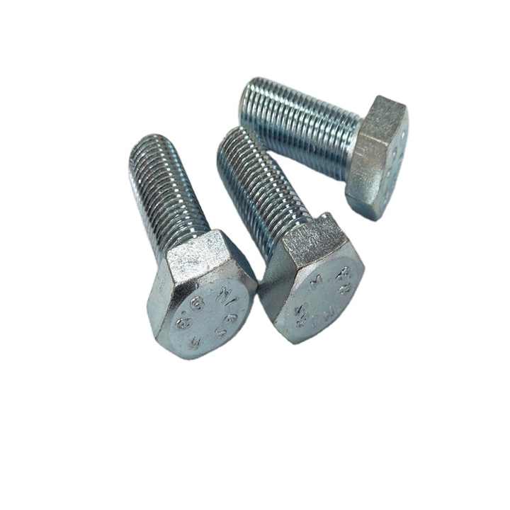 DIN 933 Fasteners SS410 Full Thread Flat Head Steel Fasteners Plain Finish Hex Bolts| Alibaba.com